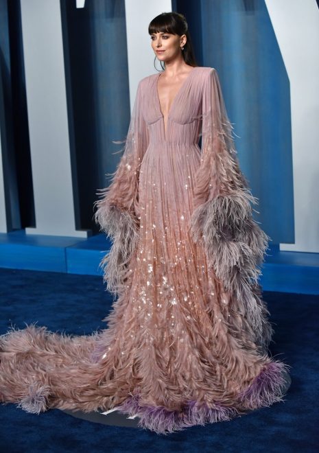 Obleke na zabavi po oskarjih: Rdeča preproga na Vanity Fair Oscar Party ...